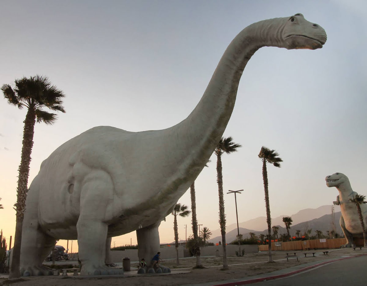 The Cabazon Dinosaurs are one of the biggest attractions in Riverside!