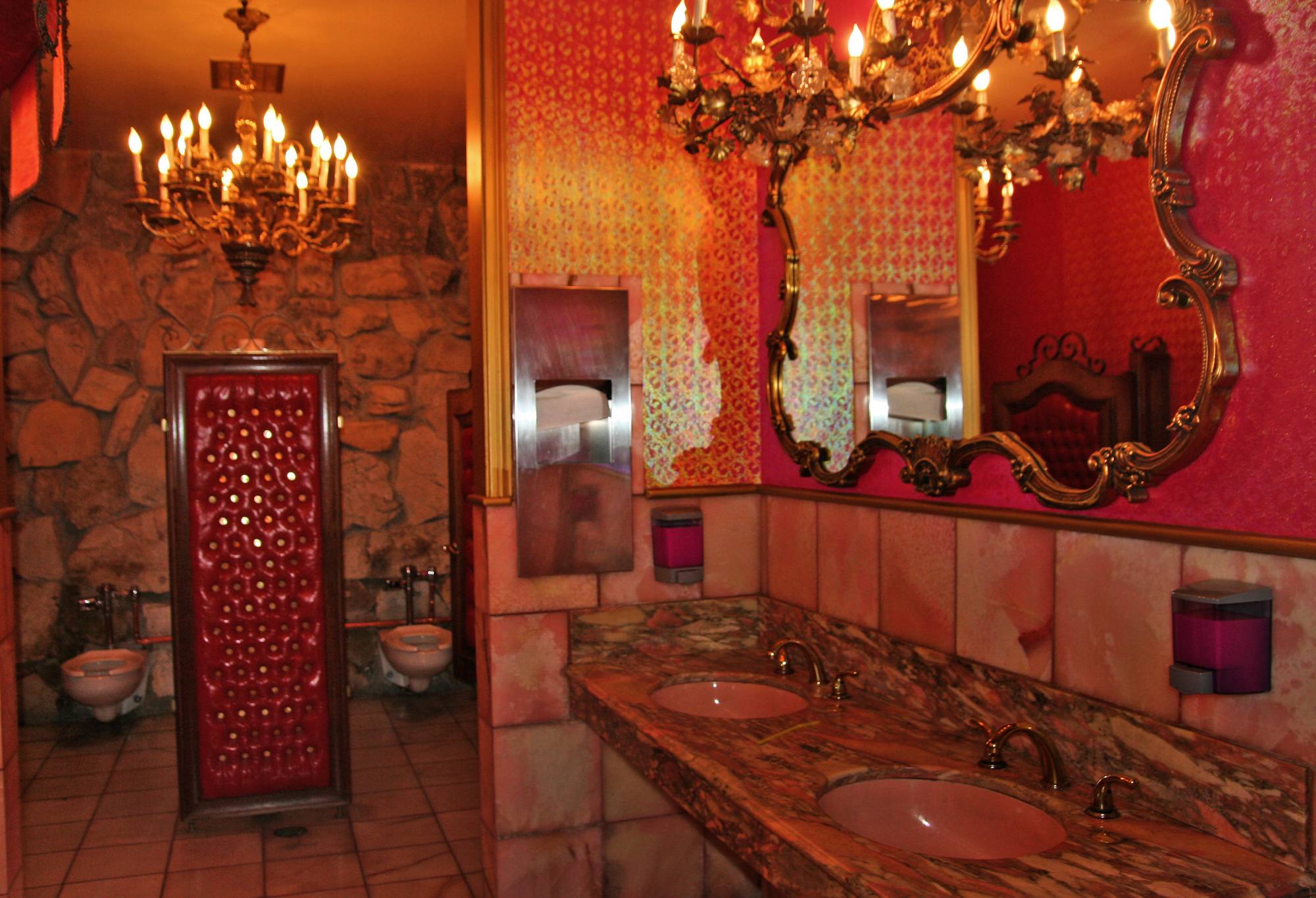 Madonna Inn is a "delightfully tacky" hotel and spa with themed rooms