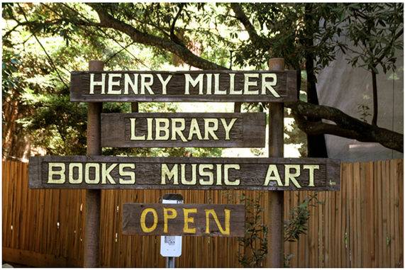 The Henry Miller Library in Big Sur, where many prominent and famous ...
