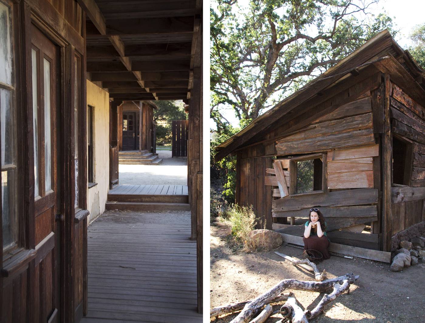 Visit Paramount Ranch, an old Western movie set in LA