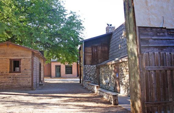 Visit Paramount Ranch, an old Western movie set in LA