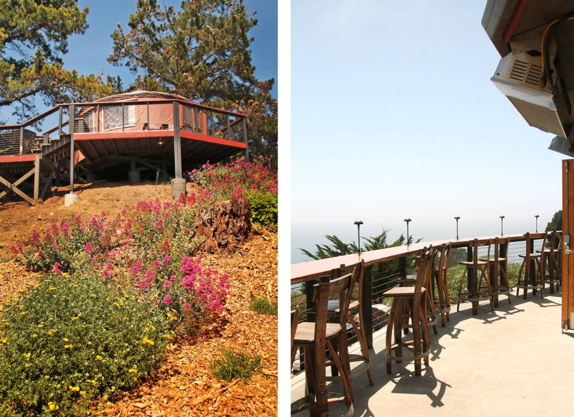 Glamp in luxury tents with ocean views at Treebones Resort