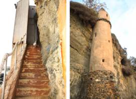 Visit Pirate Tower, a Castle along the coast of Victoria Beach