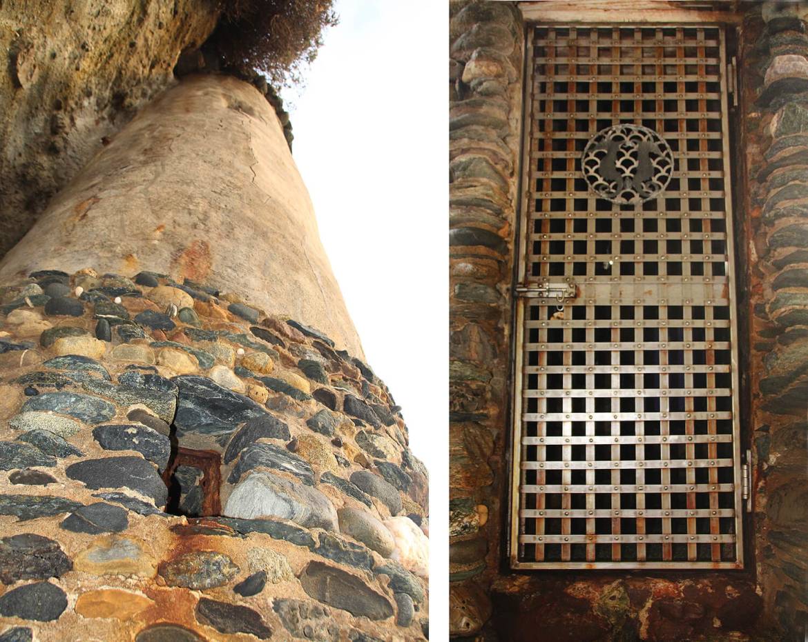 Visit Pirate Tower, a Castle along the coast of Victoria Beach