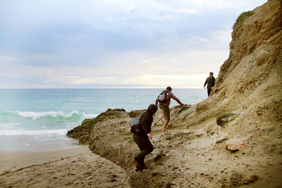 Visit Pirate Tower, a Castle along the coast of Victoria Beach