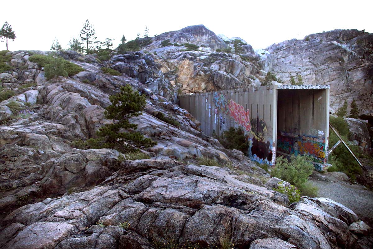Donner Pass Summit Tunnel - Hidden California