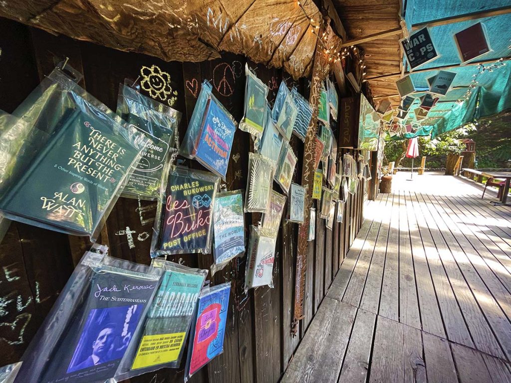 The Henry Miller Library in Big Sur, where many prominent and famous ...