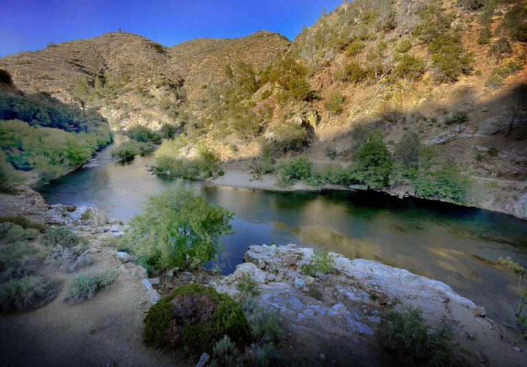 Johnsondale Bridge River Trail - Hidden California