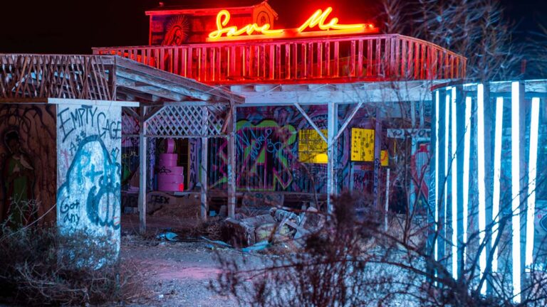 Bombay Beach Art Installations - Hidden California